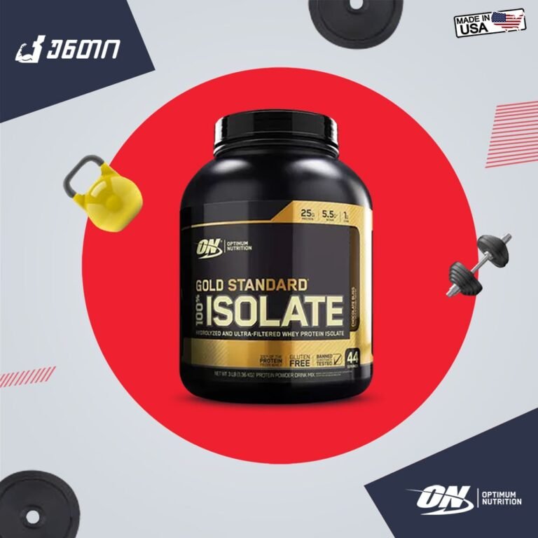 Optimum Nutrition Gold Standard 100% ISOLATE - დამზადებული ამერიკაში
